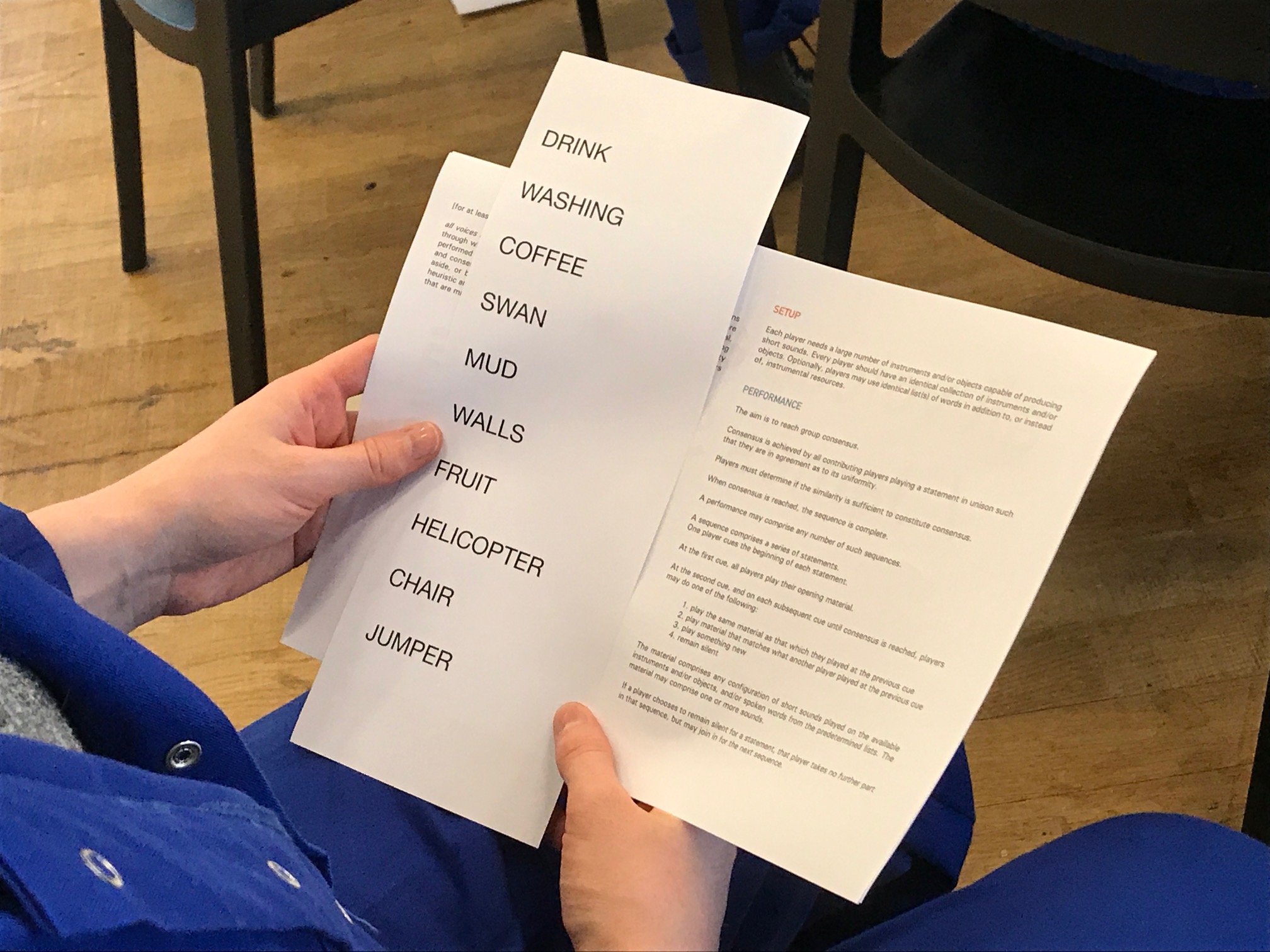 Inventory of Behaviours at Tate Modern - James Saunders